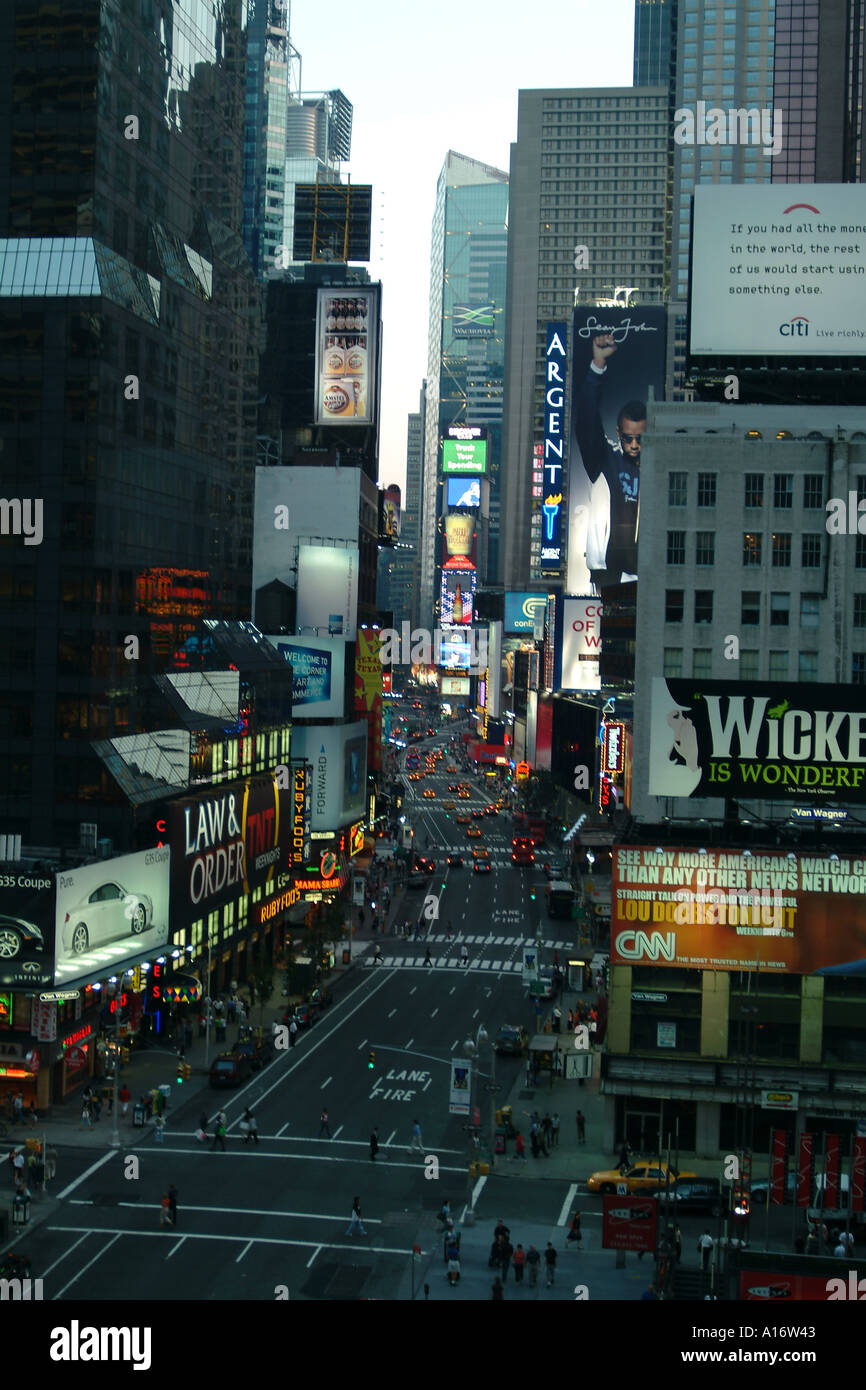 Time Square Manhattan New York Stock Photo - Alamy