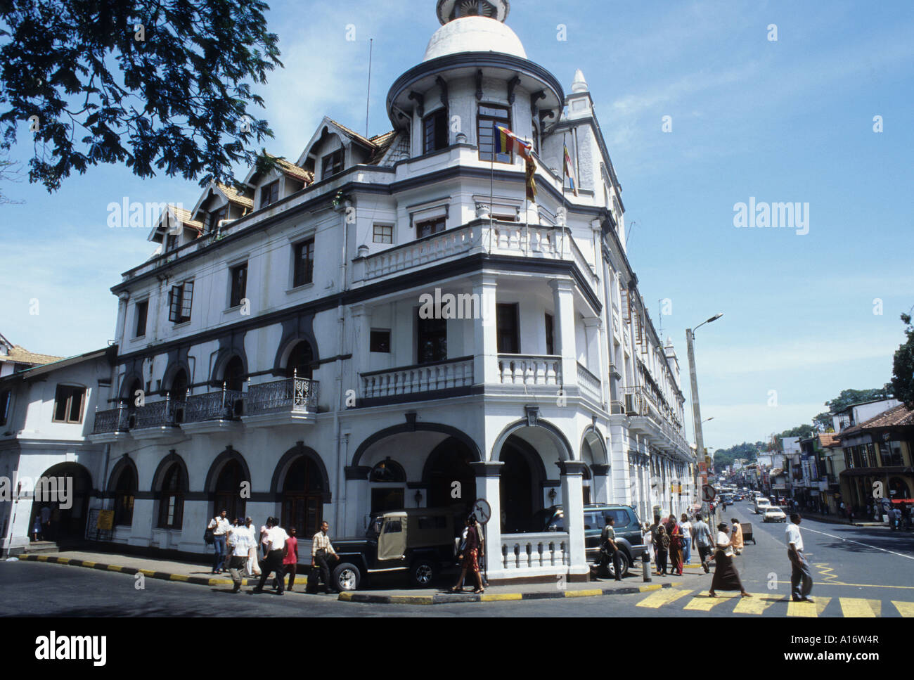 kandy town center sri lanka Stock Photo - Alamy