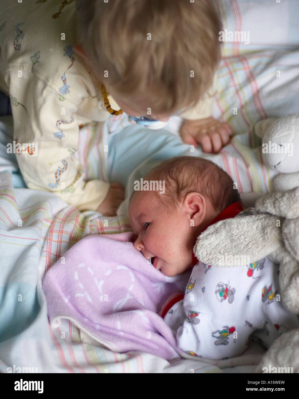 Big brother - little sister Stock Photo - Alamy