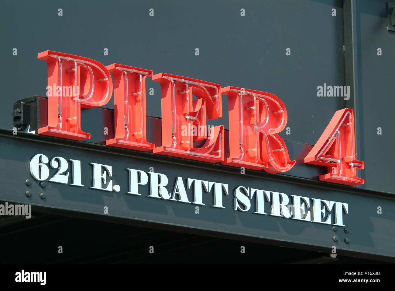 Pier 4 Baltimore Maryland USA Stock Photo - Alamy