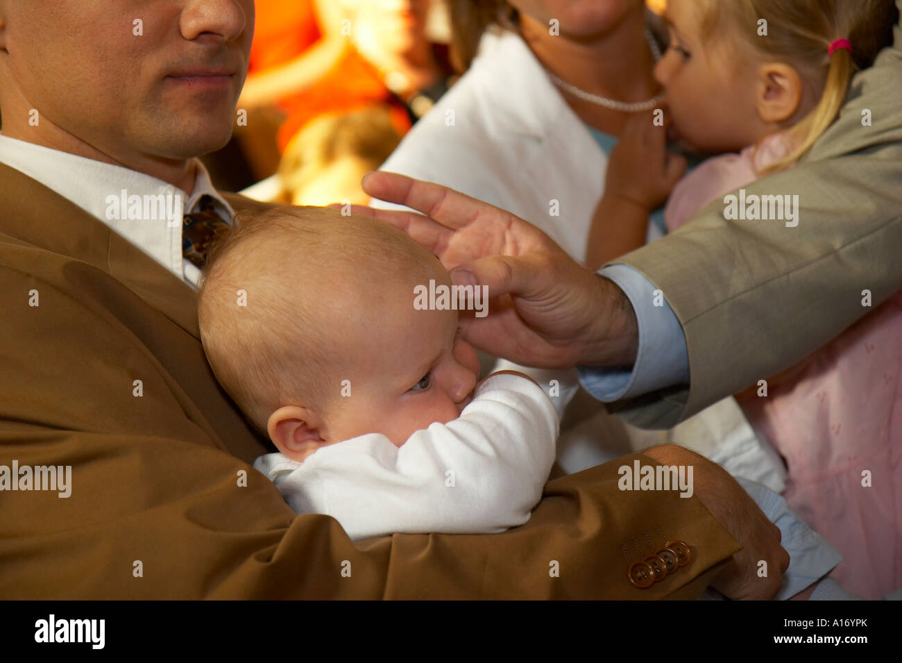 Baptism toddler hi-res stock photography and images - Alamy