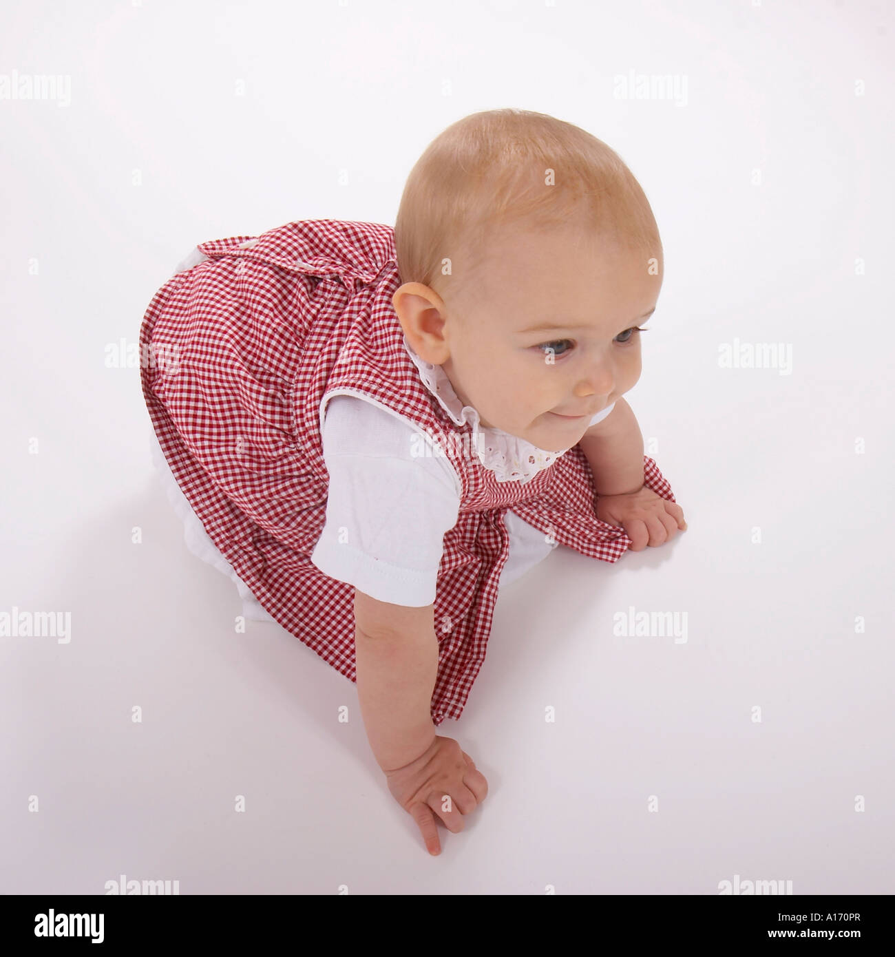 baby crawling on floor Stock Photo - Alamy