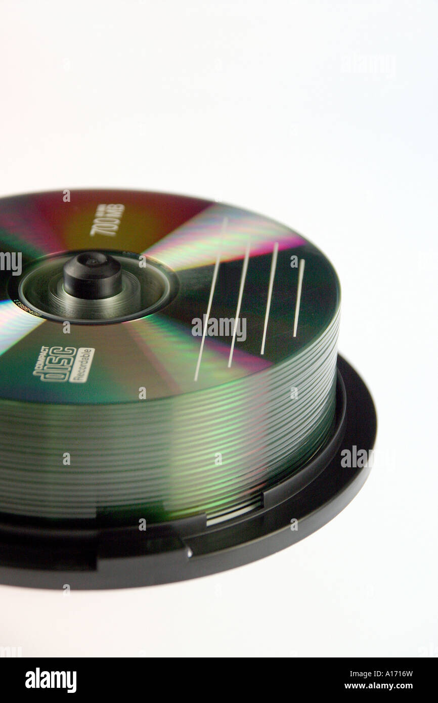 batch of CD-ROM Stock Photo - Alamy