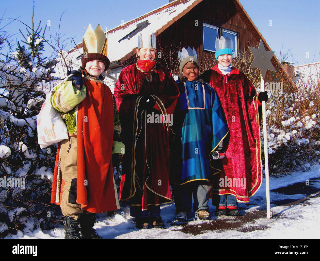 the three Magi Stock Photo - Alamy