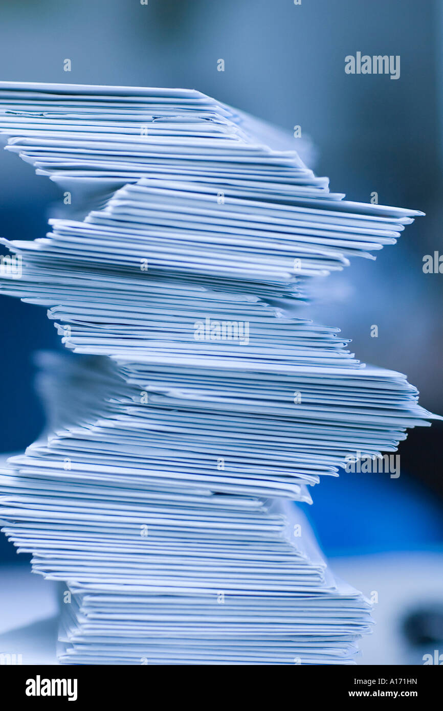 pile of documents Stock Photo - Alamy