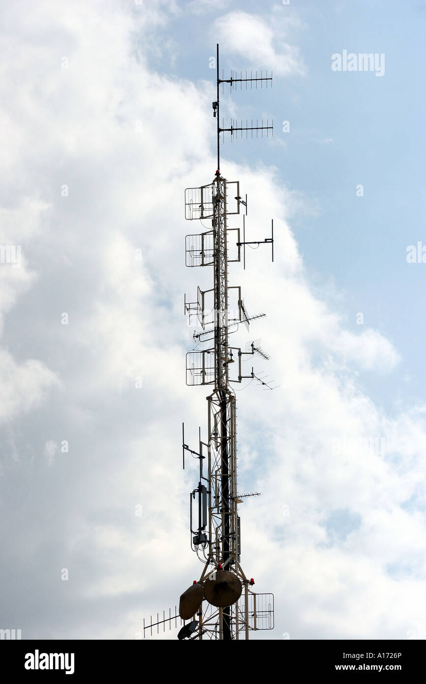 Telephone House Telecom Mast In High Resolution Stock Photography and Images - Alamy
