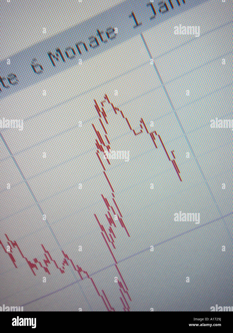 stock market quotes Stock Photo - Alamy