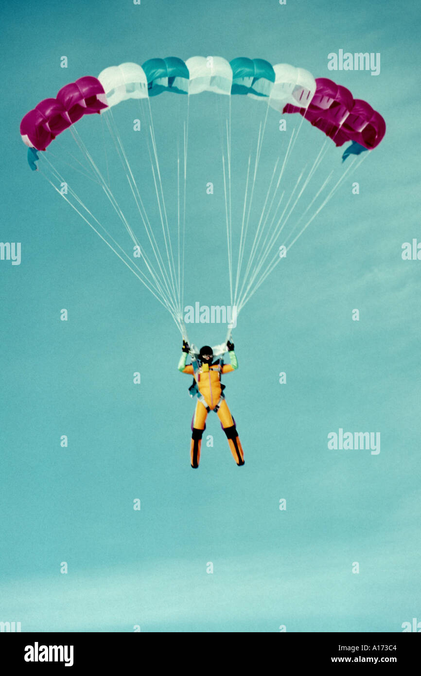 Downward paraglider paraglide hi-res stock photography and images - Alamy