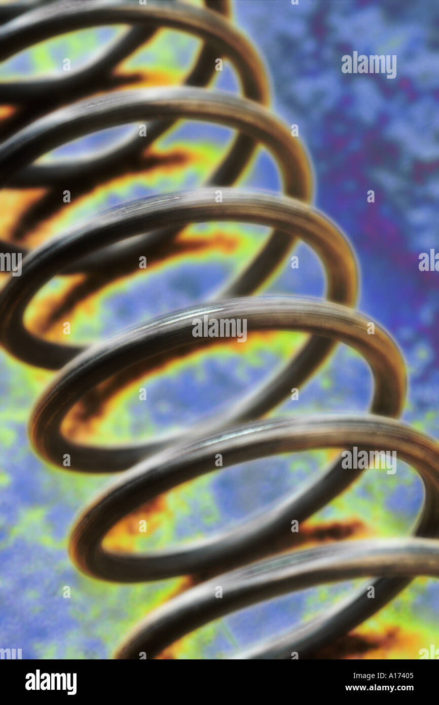 Stretchable spring hi-res stock photography and images - Alamy