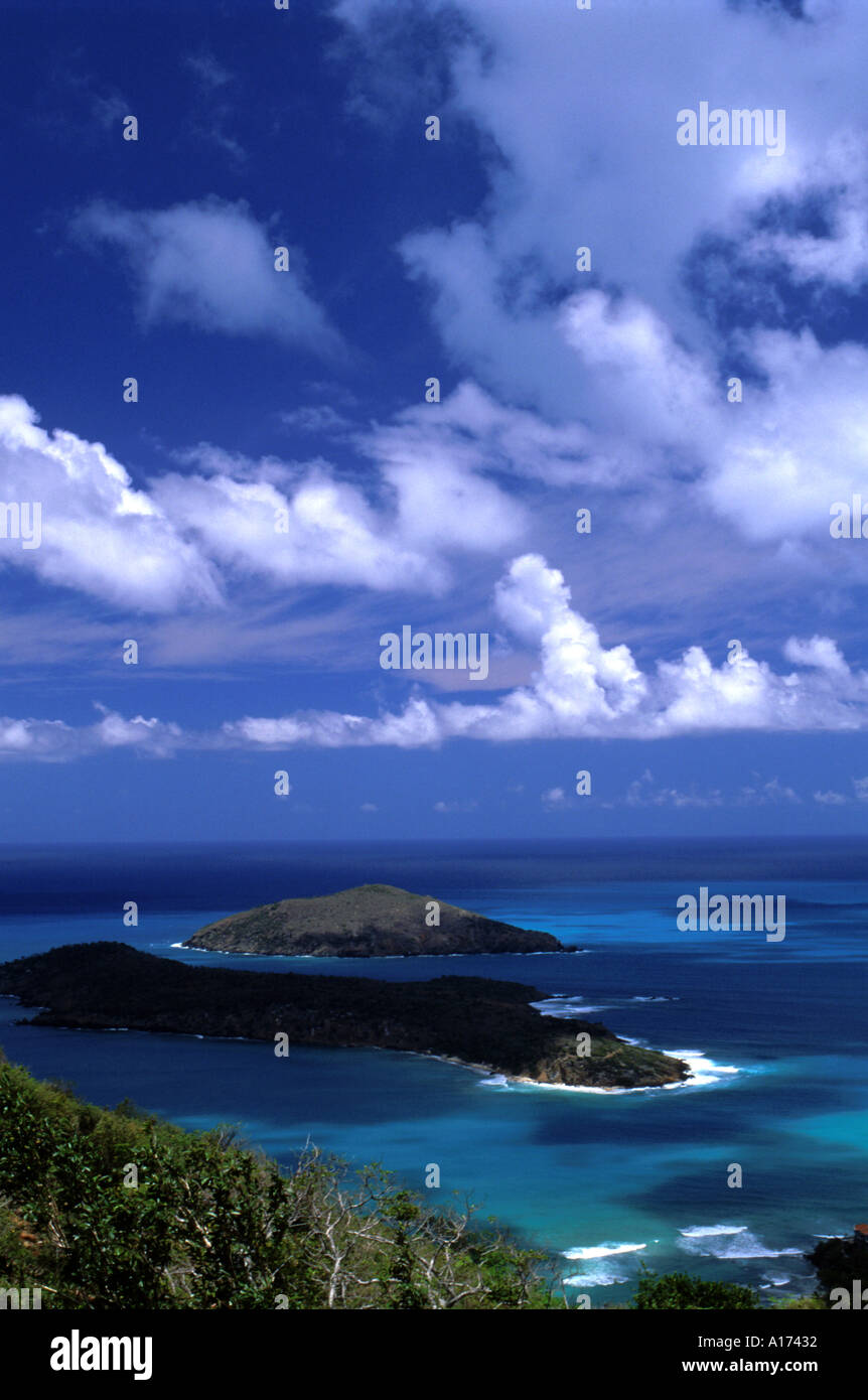 Tropical landscape Caribbean Stock Photo - Alamy
