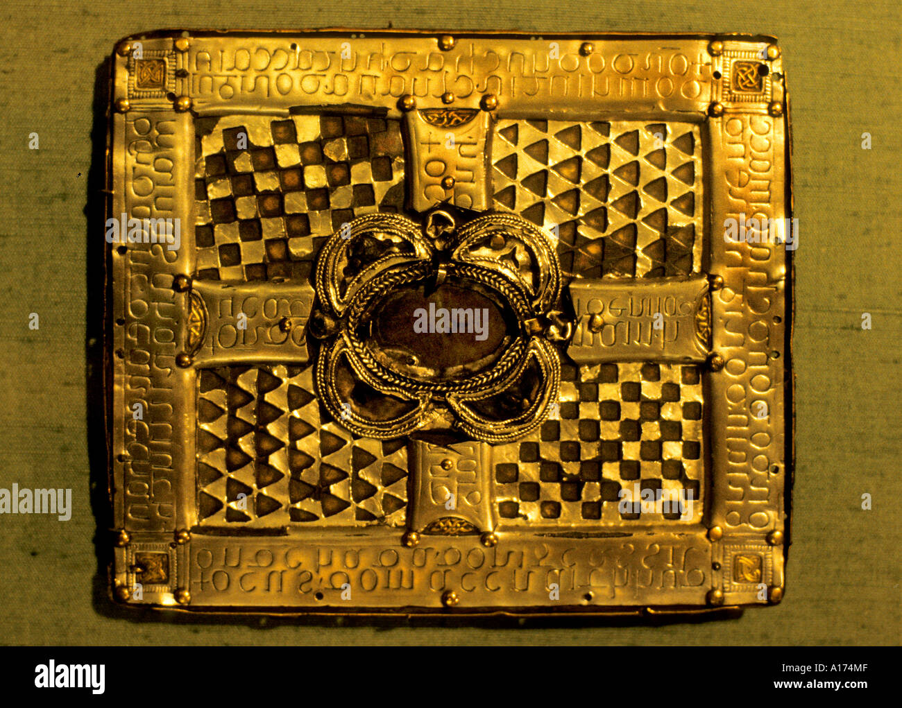 Ireland Book Middle Ages catholic bible museum Dublin Stock Photo - Alamy