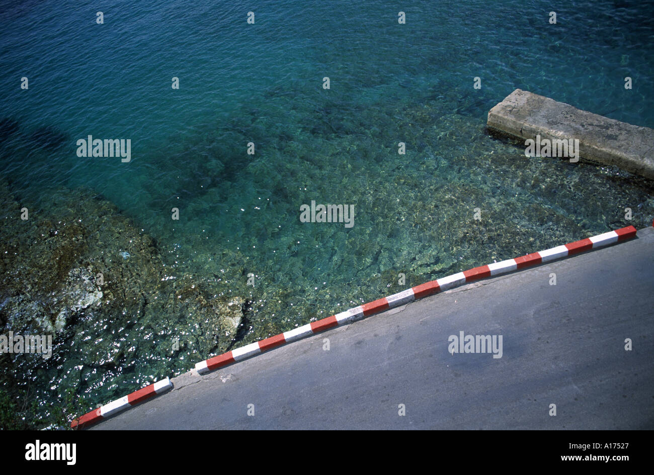 ROAD BY THE OCEAN Stock Photo - Alamy