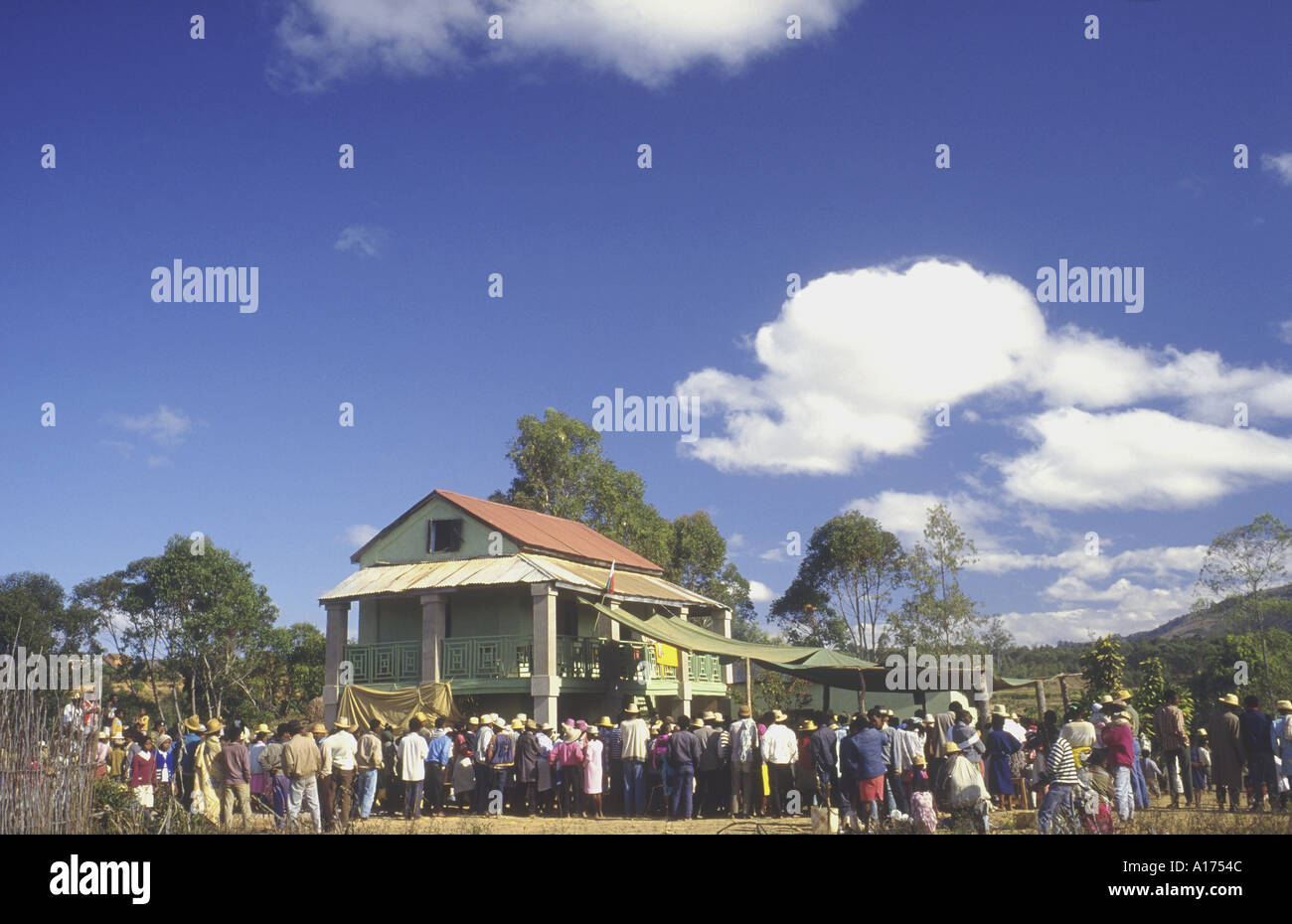 funeral fest madagascar Stock Photo - Alamy