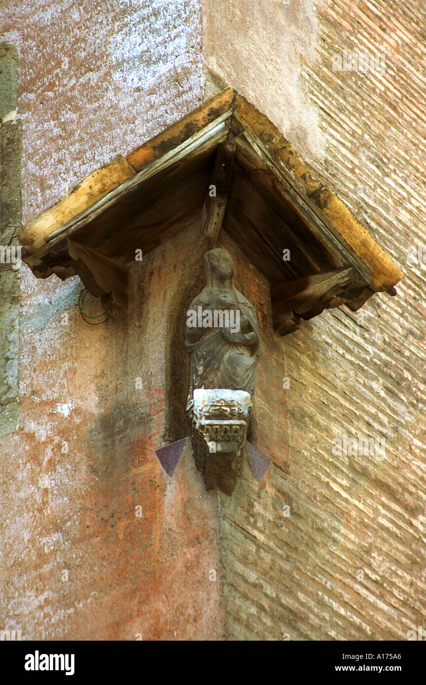 Corner shrine Rome Italy Stock Photo - Alamy