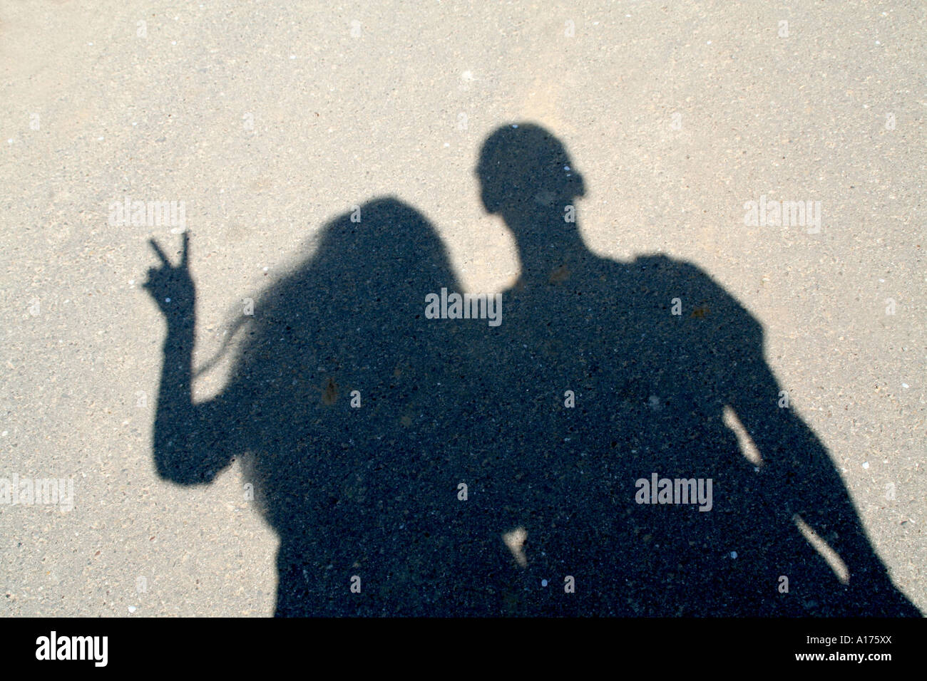 shadow of a couple Stock Photo - Alamy