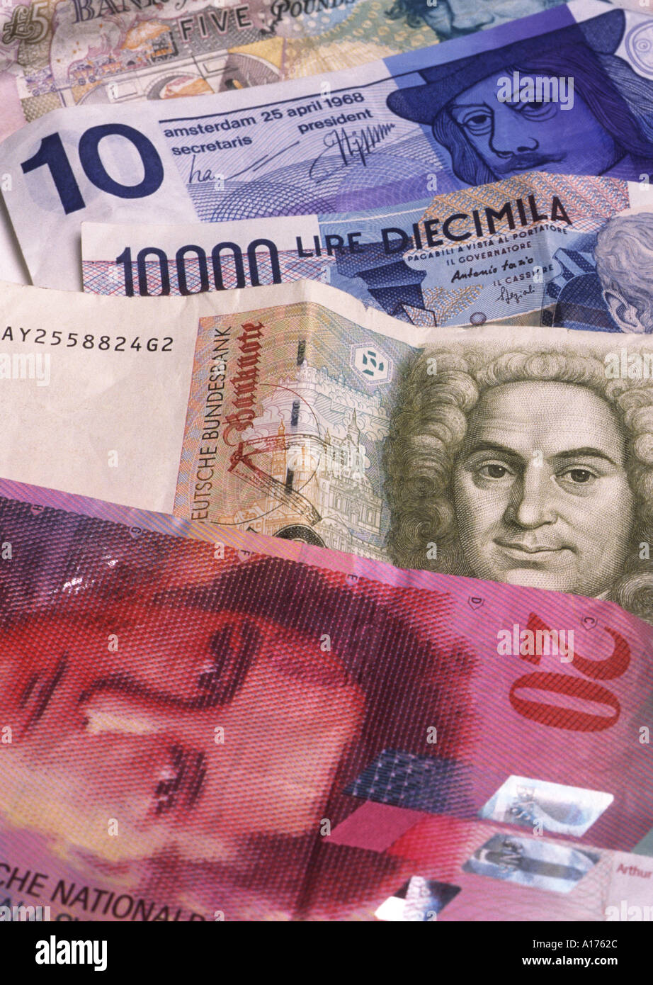 Abstract International paper currency Stock Photo - Alamy