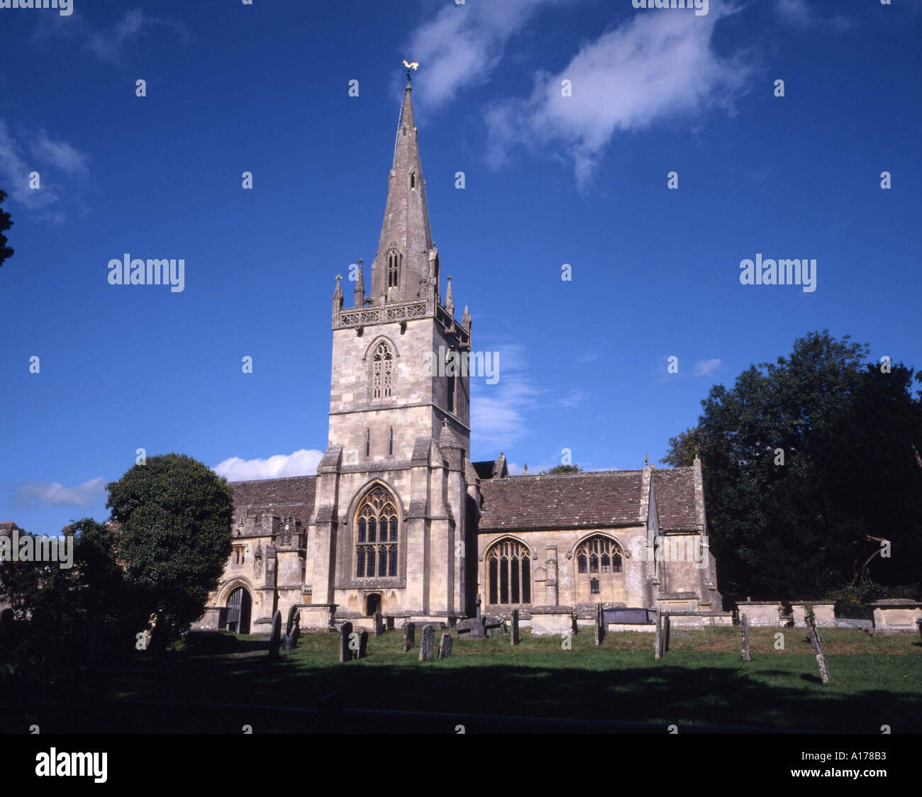 St Bartholomews Parish Church at Corsham Wiltshire UK Stock Photo - Alamy