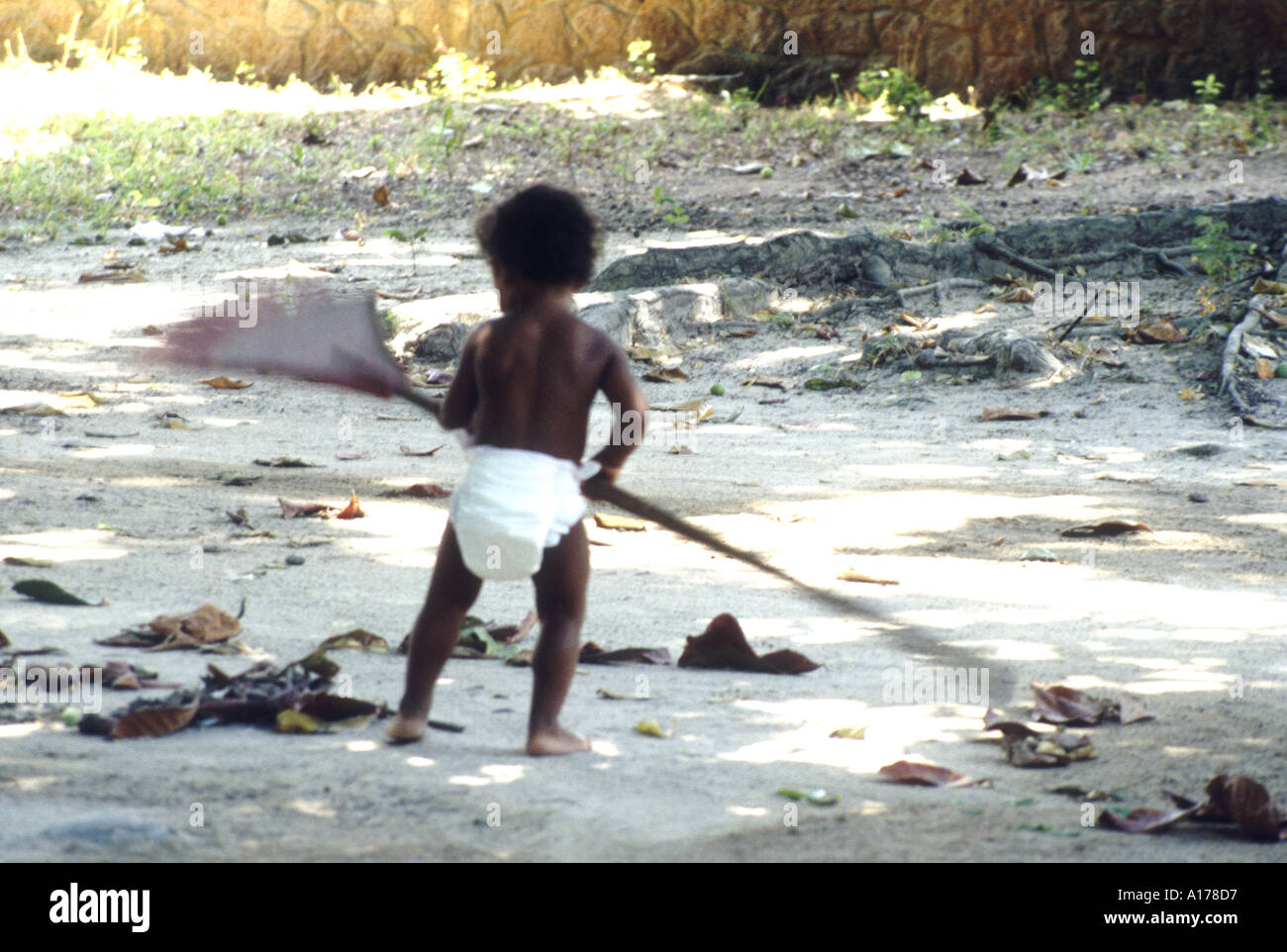 Childhood Sri Lanka Indian Ocean Stock Photo - Alamy