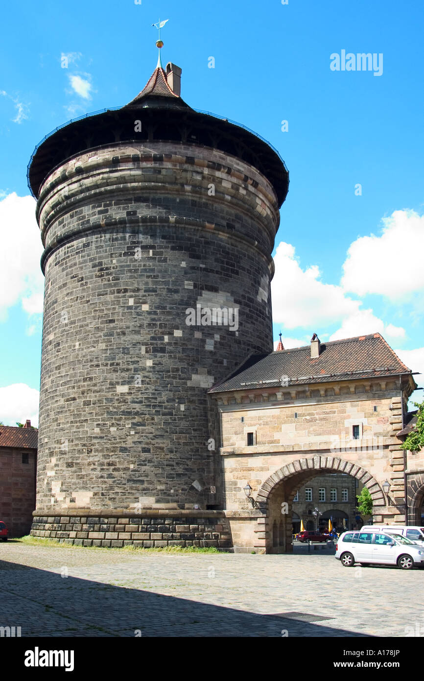 Towers nuremberg city walls hi-res stock photography and images - Alamy