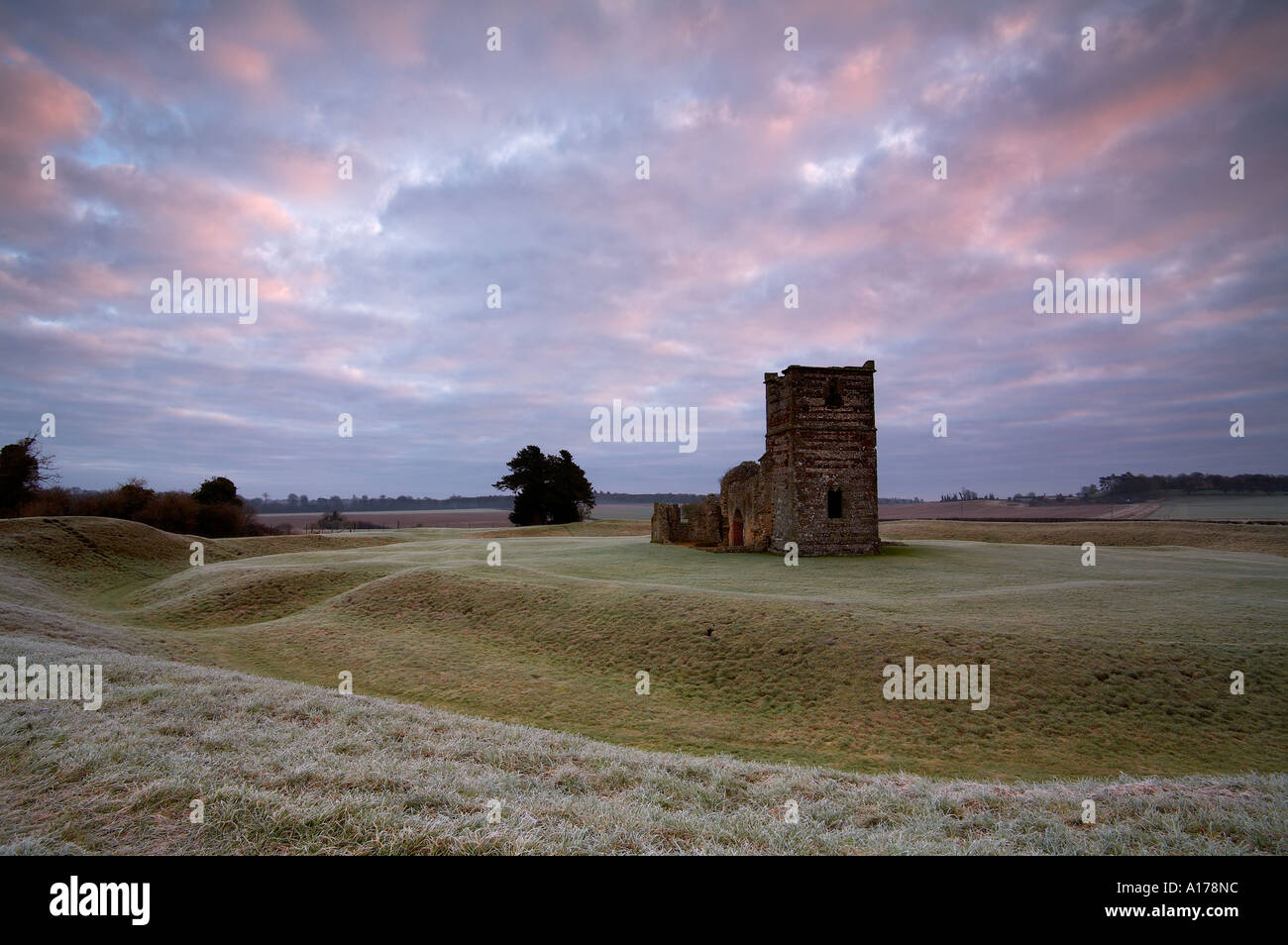 Sunrise knowlton church hi-res stock photography and images - Alamy