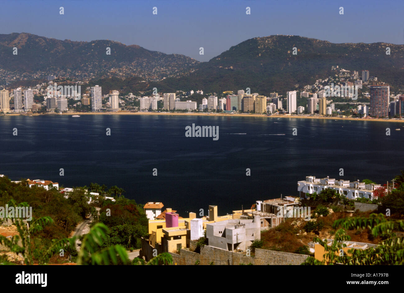 Mexico Acapulco Bay Stock Photo - Alamy