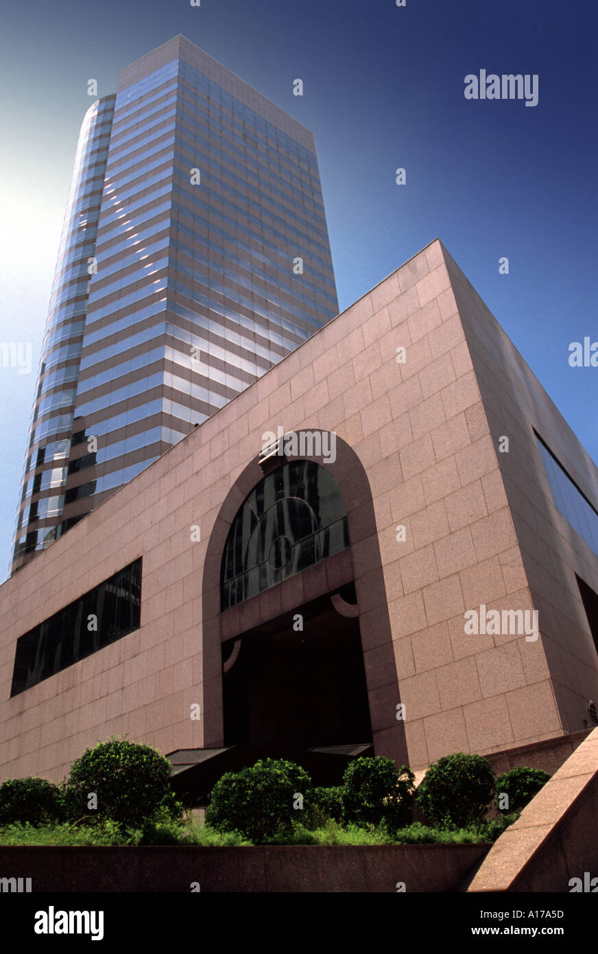 The Forum tower in Hong Kong Stock Photo - Alamy