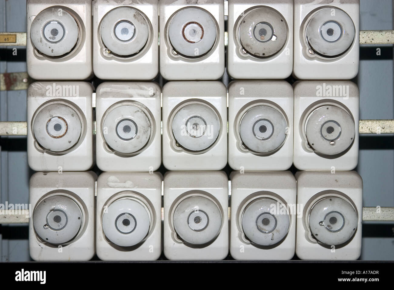 Old fuses fuse box hi-res stock photography and images - Alamy
