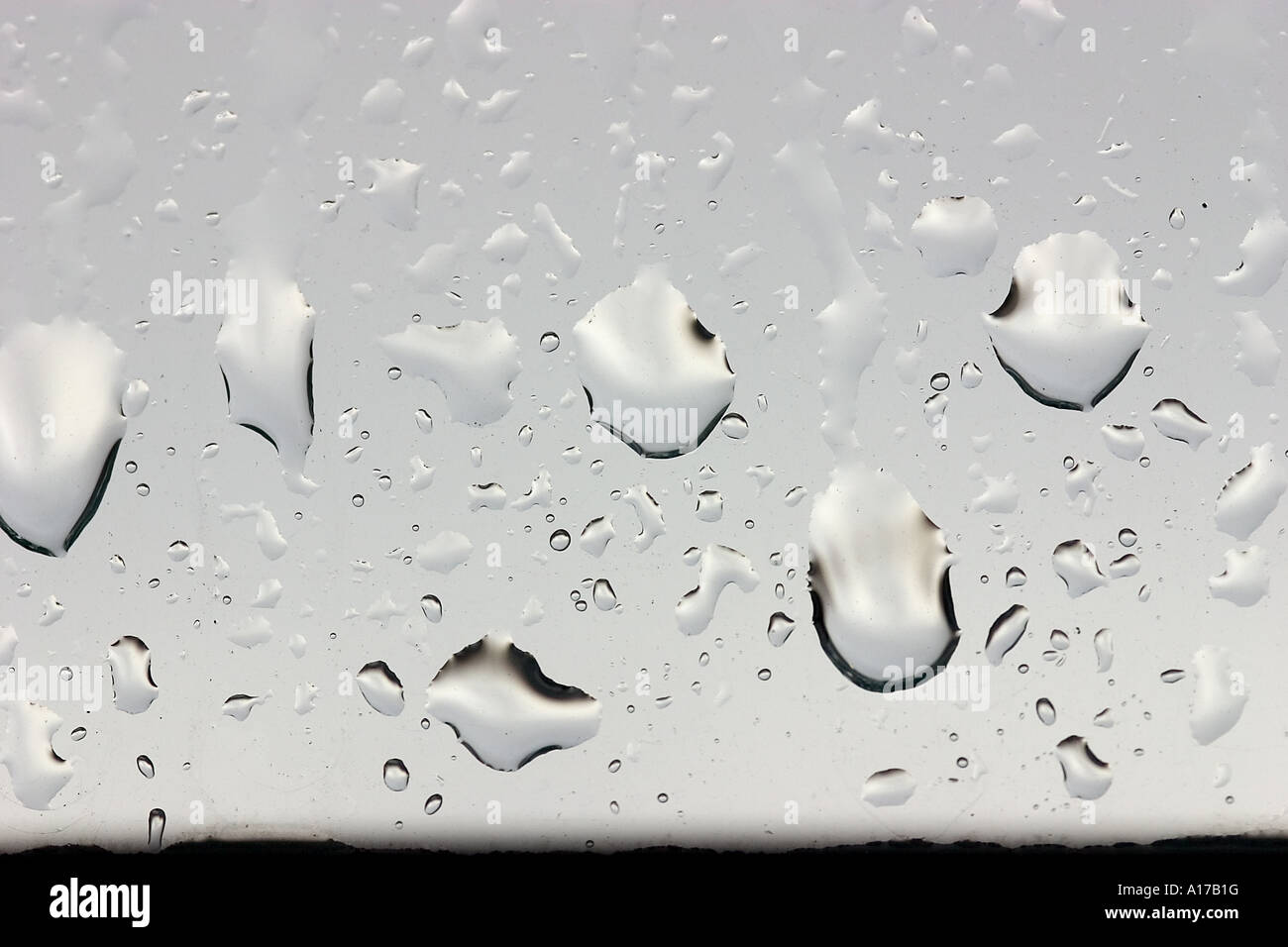 drops on a window Stock Photo - Alamy