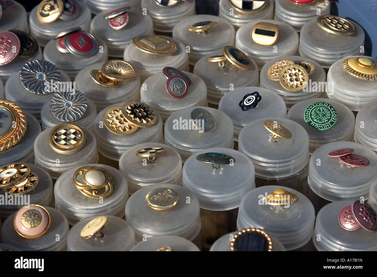Stylish metal buttons clothes hi-res stock photography and images - Alamy
