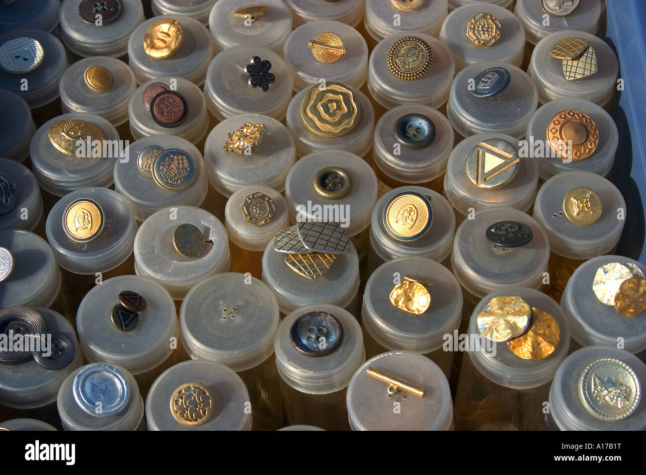 Stylish metal buttons clothes hi-res stock photography and images - Alamy
