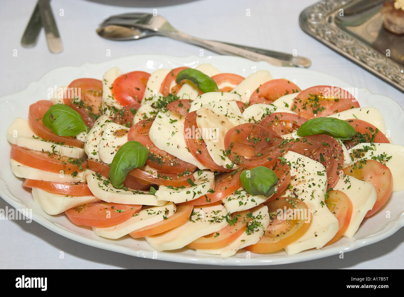Buffett food plate hi-res stock photography and images - Alamy