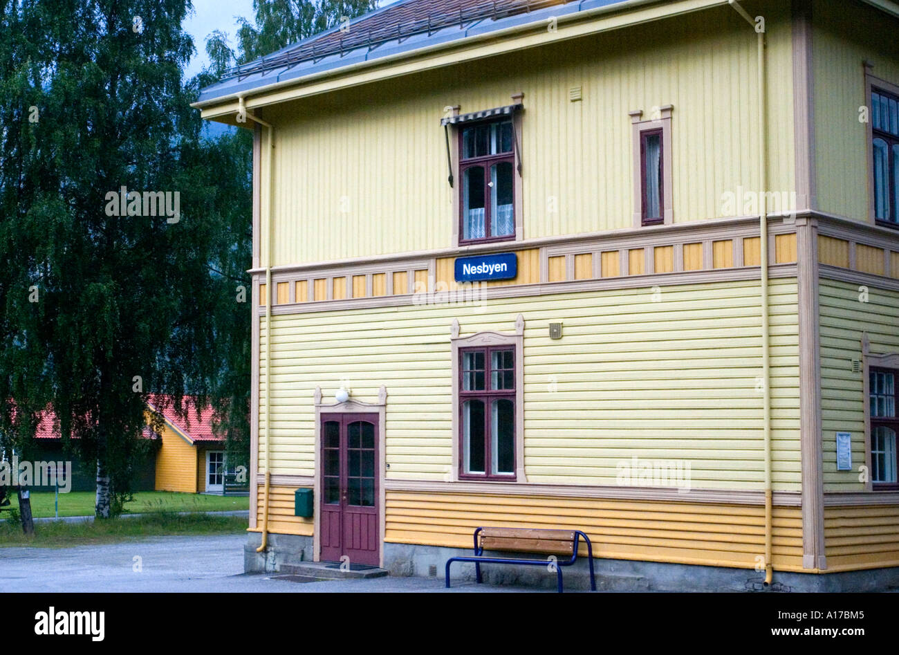 Nesbyen train station hi-res stock photography and images - Alamy