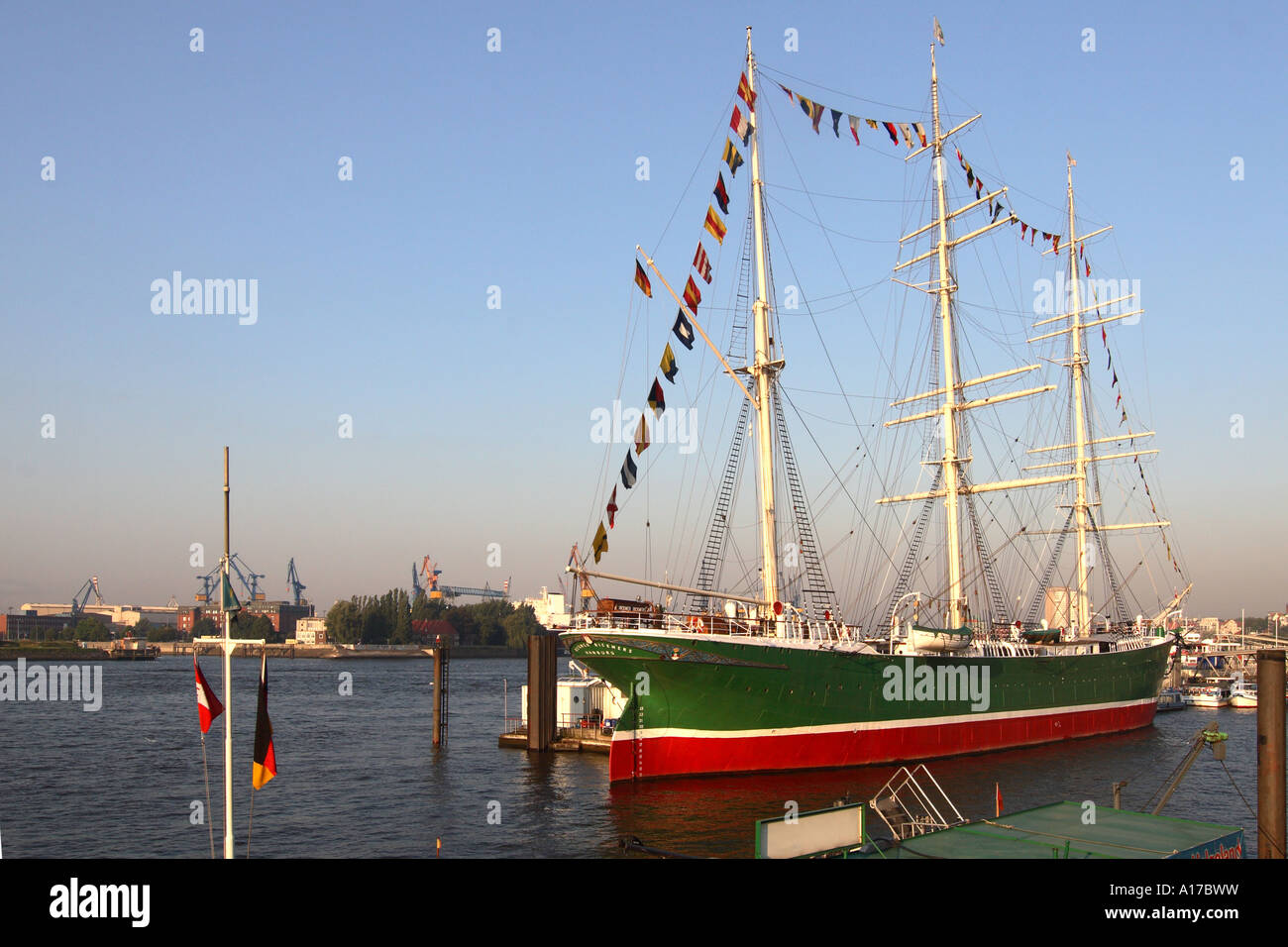 Rickmer Rickmers sailer Stock Photo - Alamy