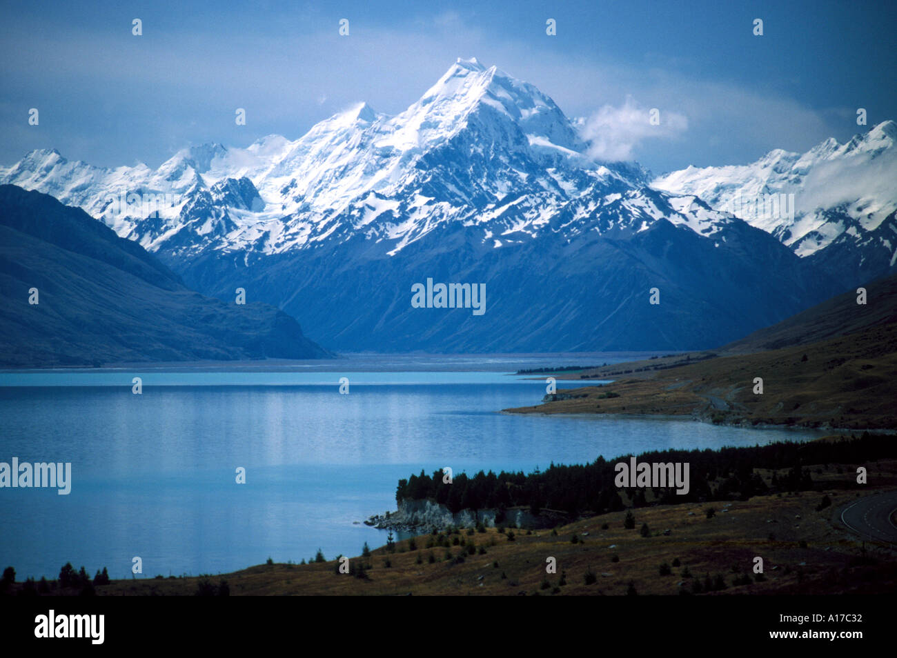 Mount Cook New Zealand Stock Photo - Alamy