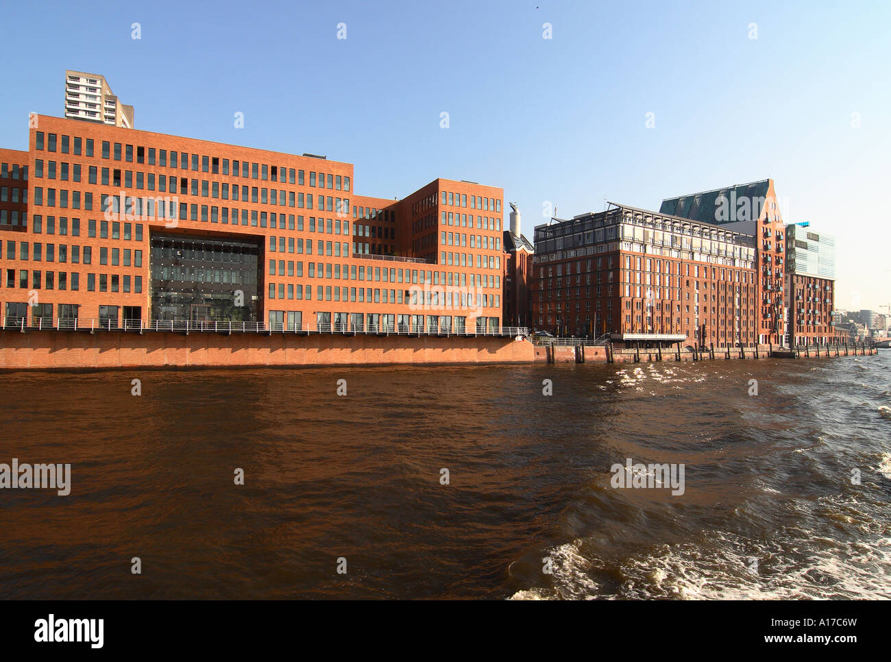 Port office Hamburg Stock Photo - Alamy