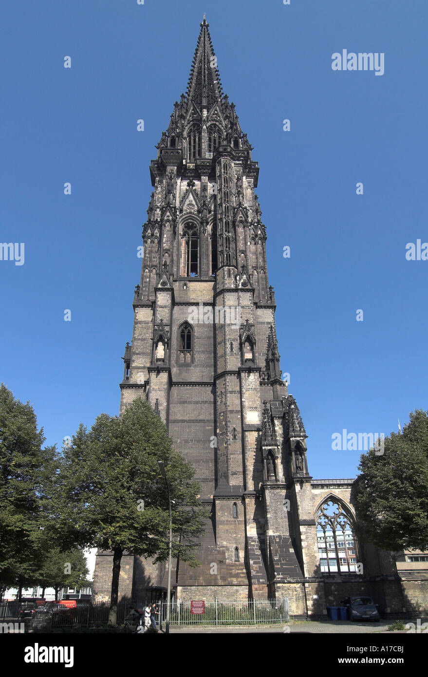 St. Nikolai frontal Stock Photo - Alamy