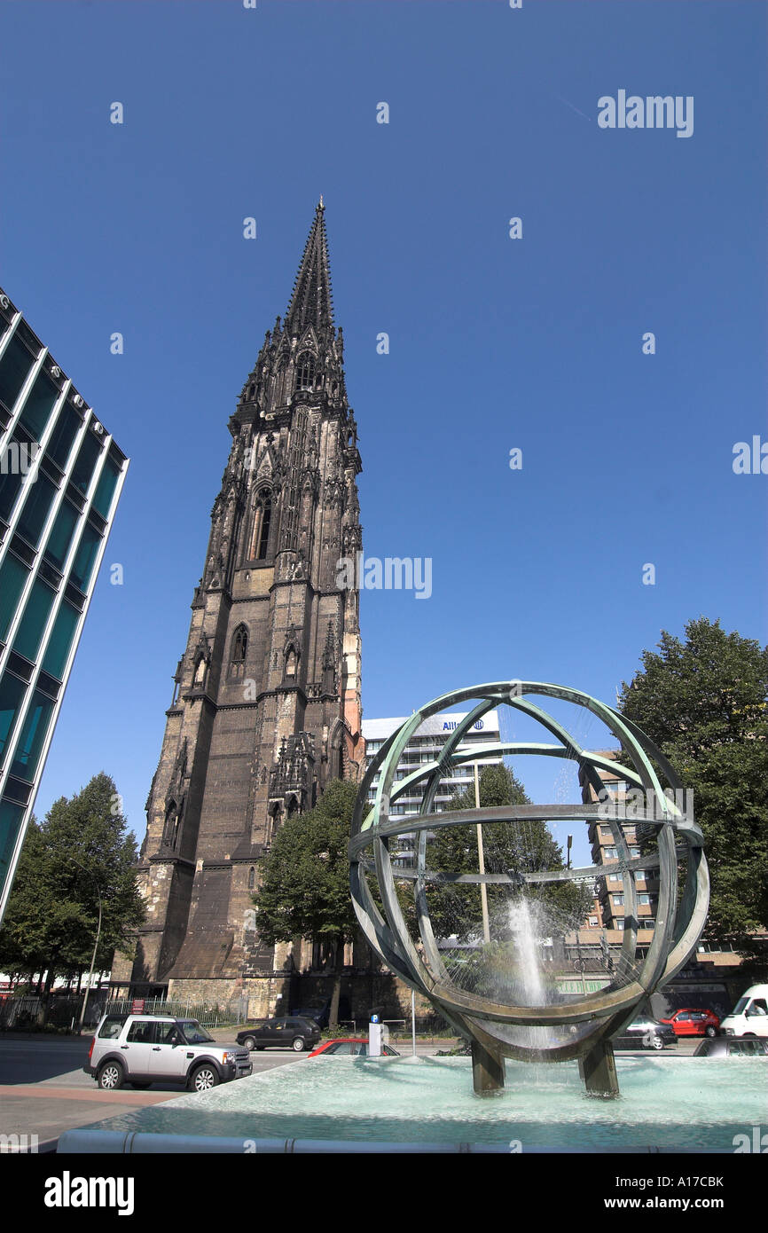 St nikolai war memorial hi-res stock photography and images - Alamy