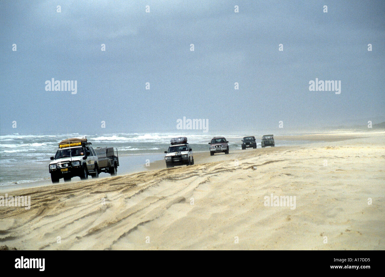 4 wheel drives on the beach Stock Photo - Alamy