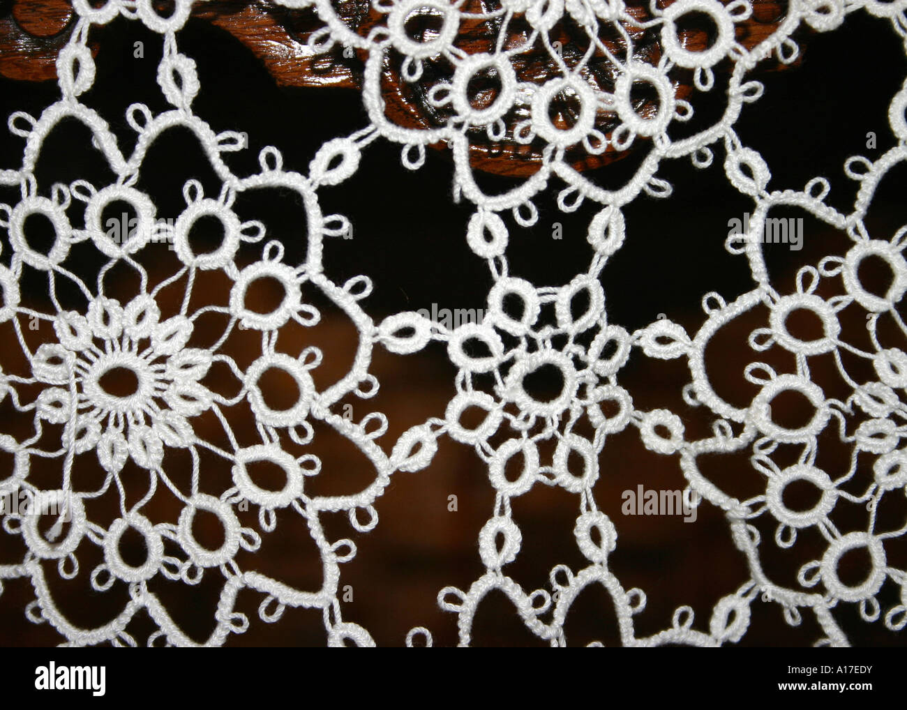 Fiber broderie closeup Stock Photo - Alamy