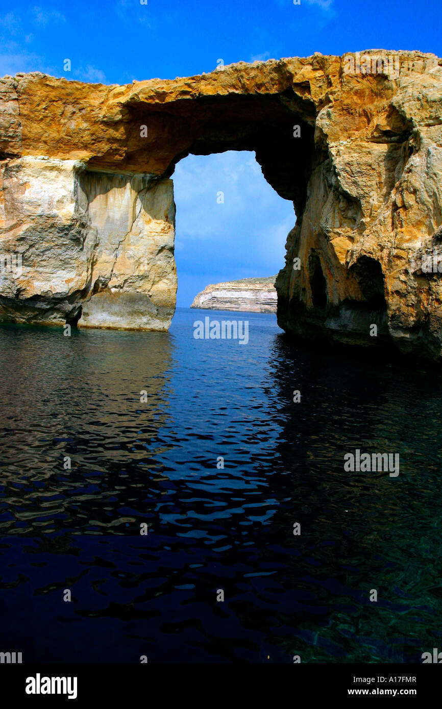 The Arch on Gozo, Malta Stock Photo - Alamy