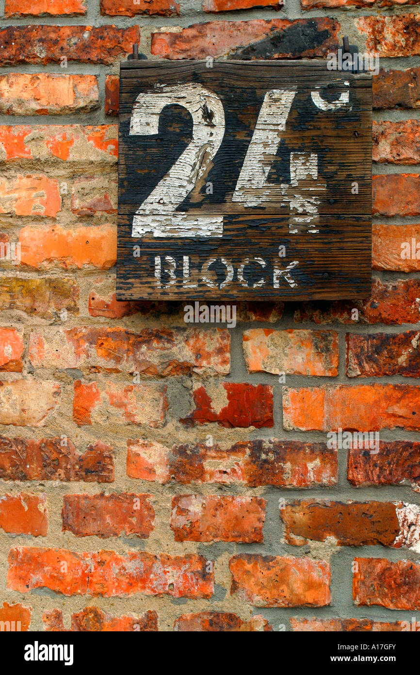 Block 24 at The Auschwitz concentration camp, Oswiecim, Poland Stock ...