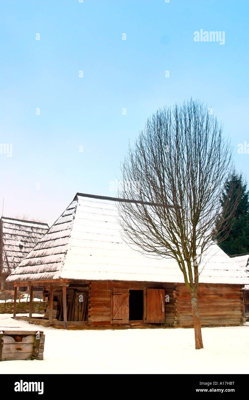 A Traditional Country Village, Sighet, Romania Stock Photo - Alamy