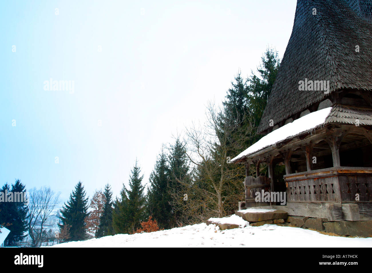 A Traditional Country Village, Sighet, Romania Stock Photo - Alamy