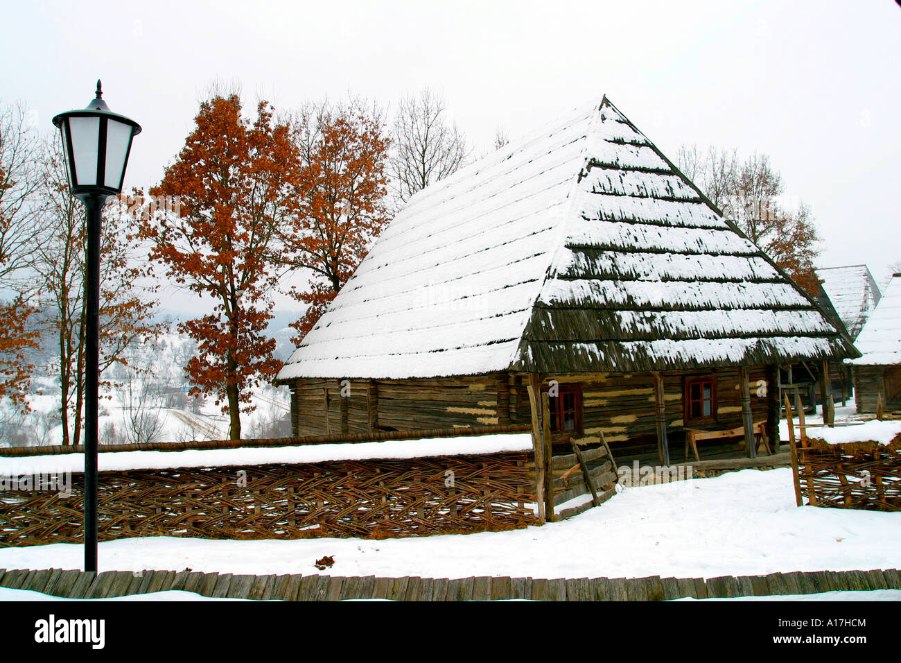 A Traditional Country Village, Sighet, Romania Stock Photo - Alamy