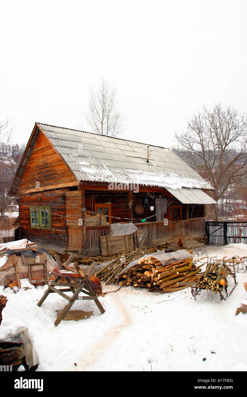 A Traditional Country Village, Sighet, Romania Stock Photo - Alamy