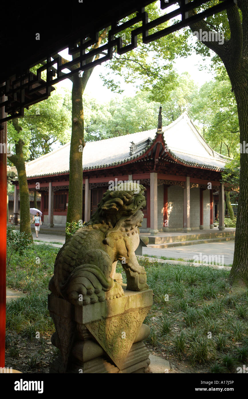 Sculpture, Tianyi Pavilion, Ningbo, China Stock Photo - Alamy