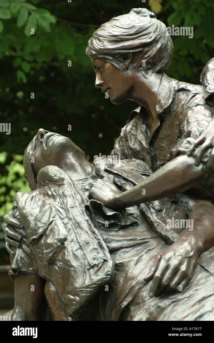 Vietnam Veterans Womens Memorial Washington DC USA Stock Photo - Alamy