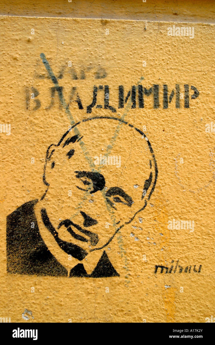 Stencil Graffiti Art Stock Photo - Alamy