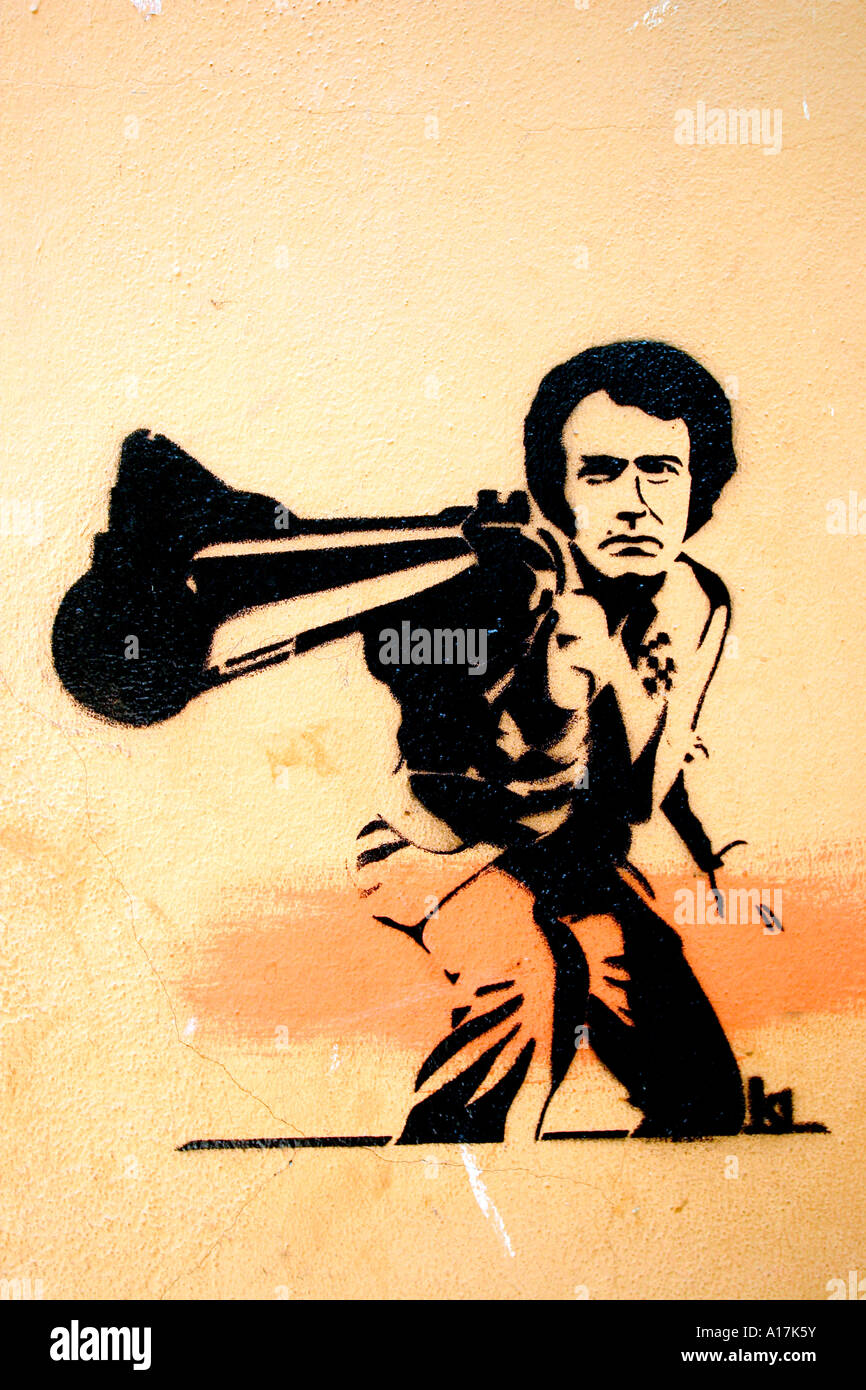 Dirty Harry Stencil