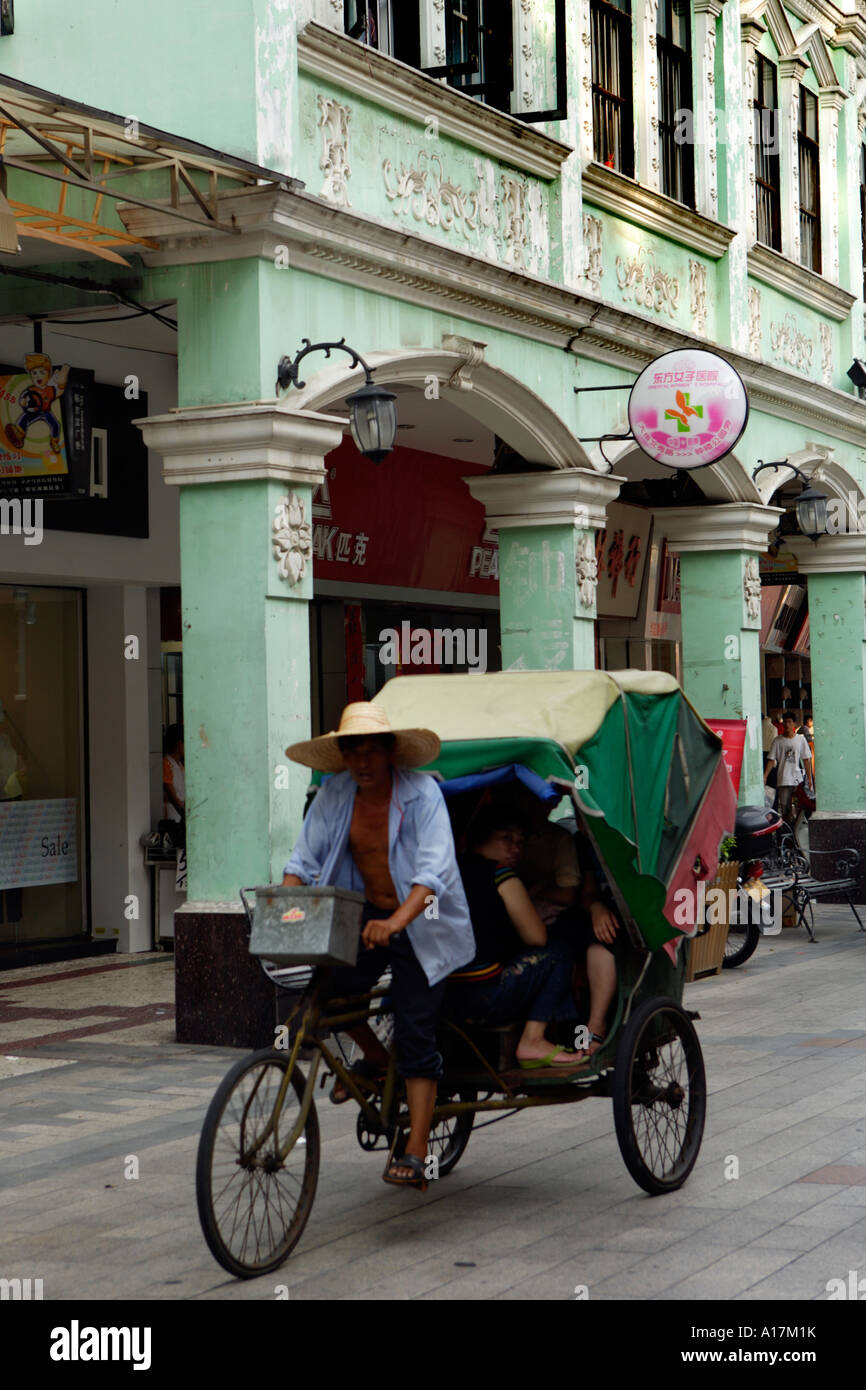 Rickshaw, Shunde, Foshan, GuangDong, China Stock Photo - Alamy